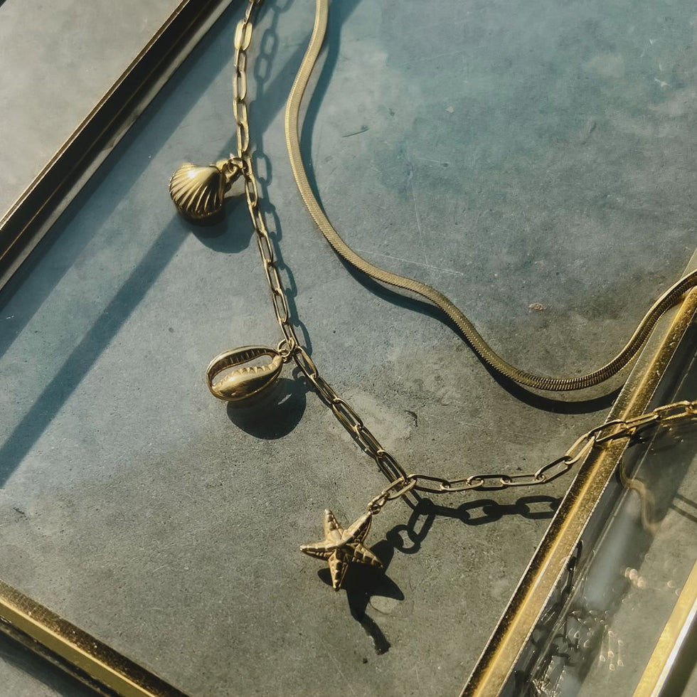 Ketting dames | zilver en goudkleurig | Frances Falicia – By Frances ...